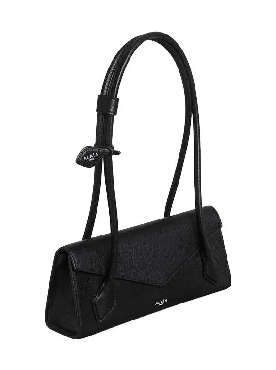 Alaïa Teckel Flap Mini Bag - Noir