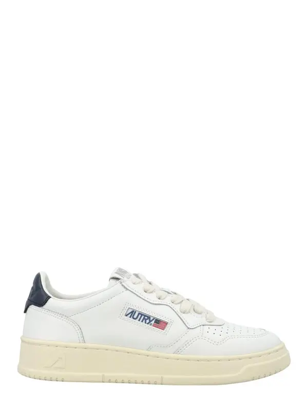 AUTRY 1980s Inspired Classic Low Sneakers - White Space