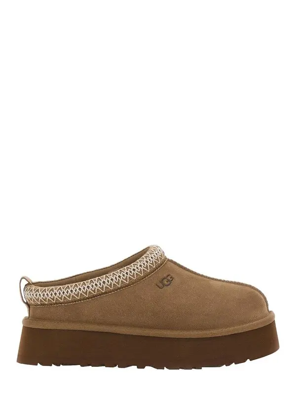 UGG Tazz Ii Ankle Boots With Rubber Sole And Synthetic Fur Lining - Brown