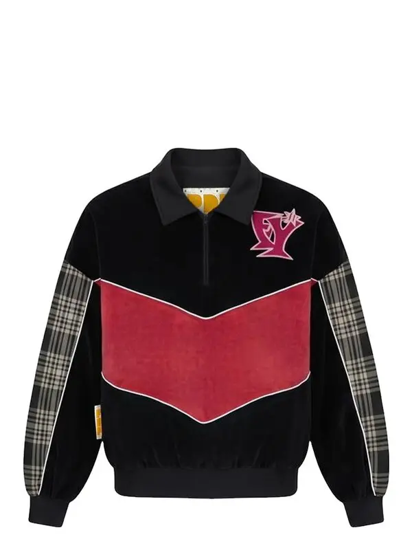 PDF CHANNEL Polo Shirt With Channel-style Placket - Black