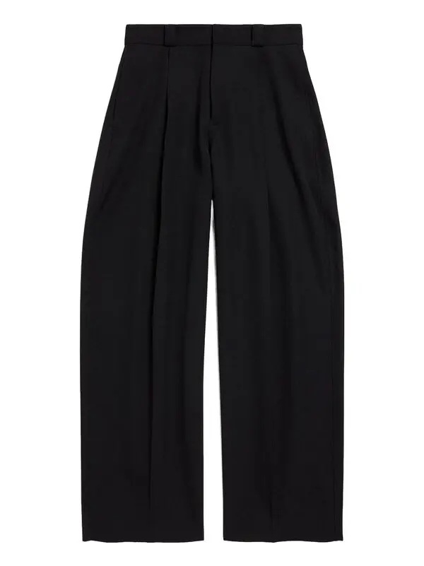 Balenciaga Barrel Trousers - Black