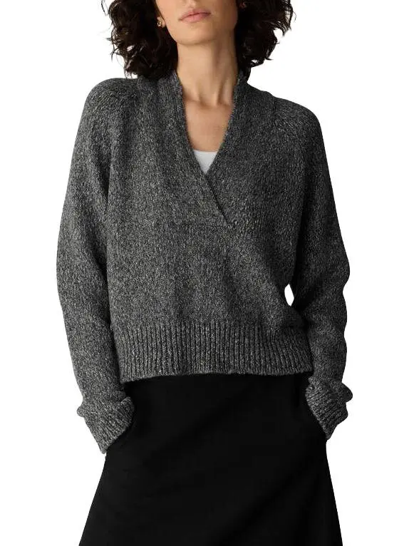 Eileen Fisher V-neck Sweater - Charcoal