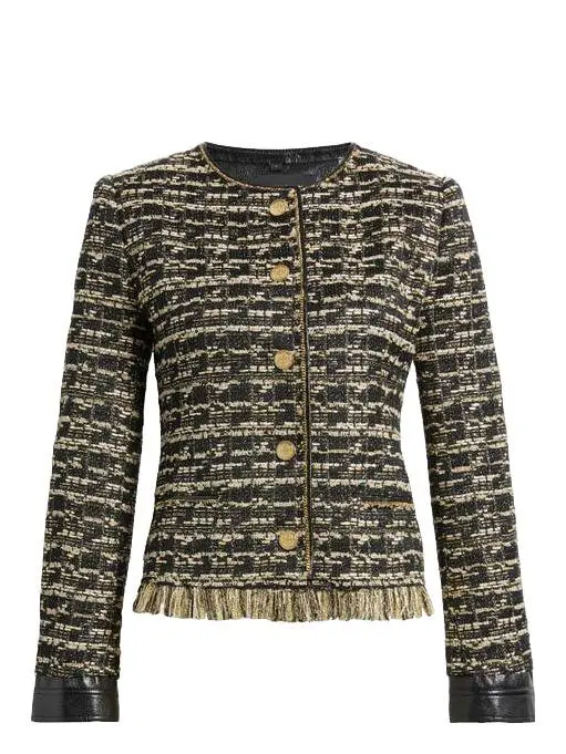 Kobi Halperin Jordan Tweed Jacket - Black Multi