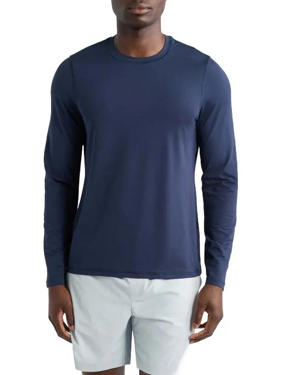 Zella Endurance Long Sleeve T-shirt - Navy Eclipse