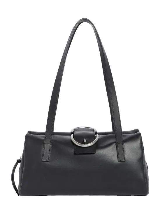 Rag & Bone Astoria Box Leather Satchel - Black