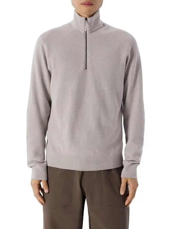 Veilance Conic Wool Half Zip Pullover - Silkstone