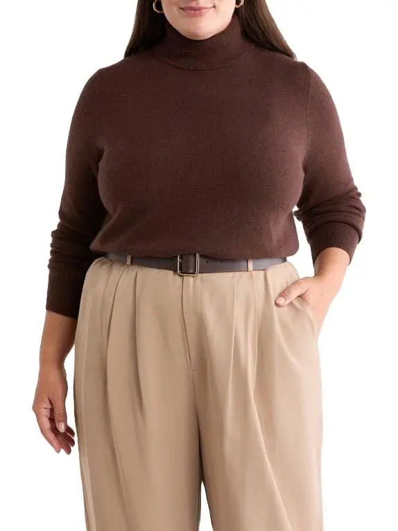 Nordstrom Cashmere Sweater - Brown Mole