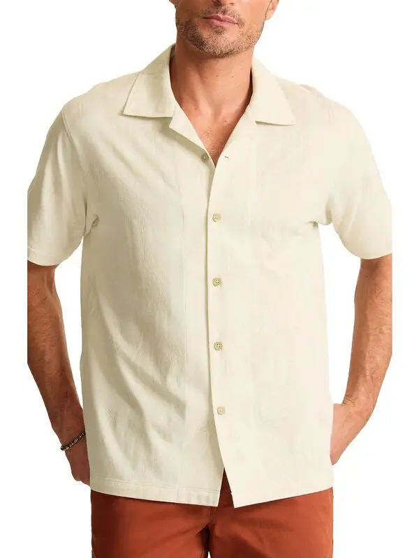 Tommy Bahama Palm Fresco Islandzone® Camp Shirt - Coconut