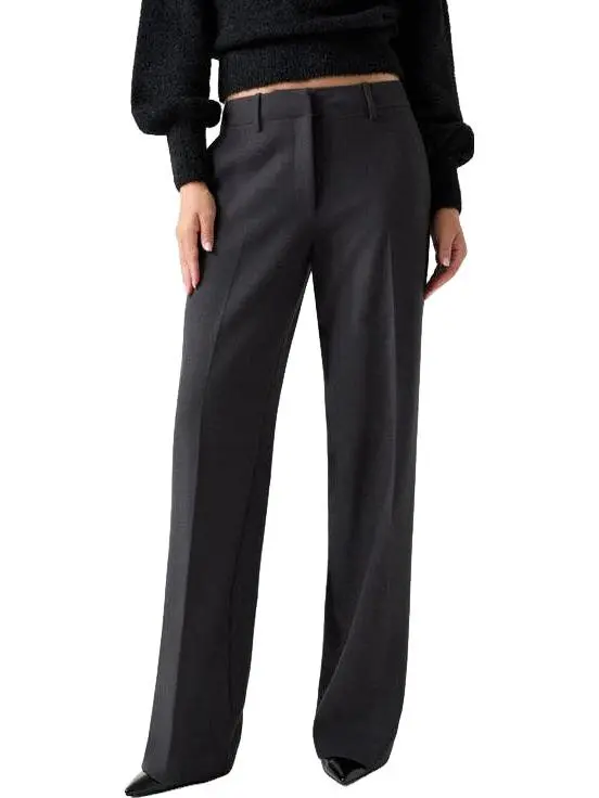 Guess New Joandra Perfect Relaxed Pants - Grey Light