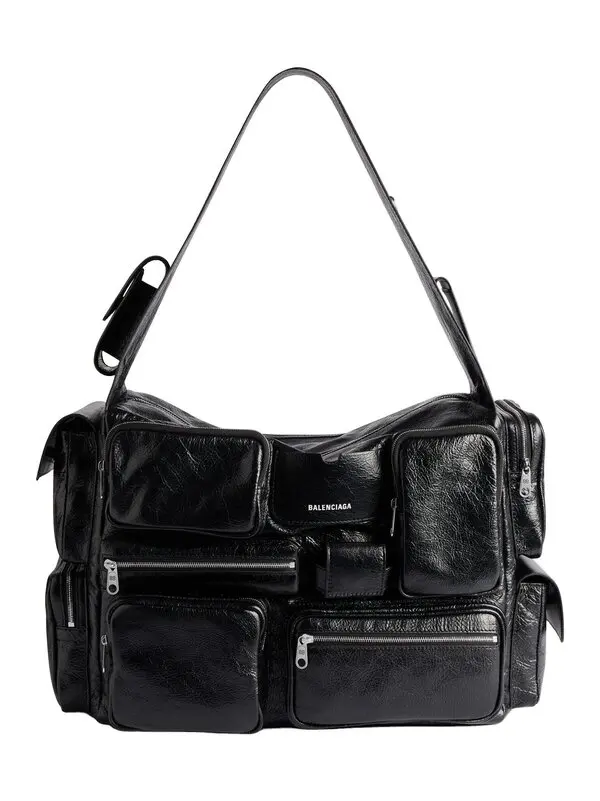 Balenciaga Superbusy Sling Bag Large - Black