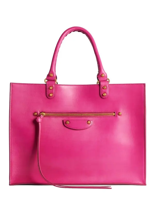 Balenciaga Le City Sleek Tote Bag Large - Pink