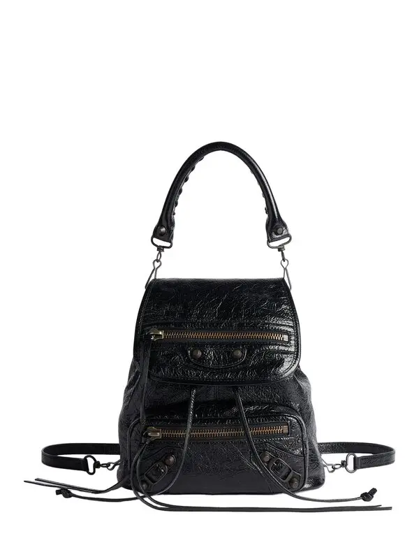 Balenciaga Le City Backpack Mini - Black