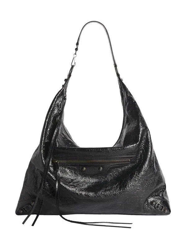 Balenciaga Le City Hobo Bag Large - Black