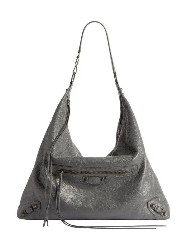 Balenciaga Le City Hobo Bag Large - Grey