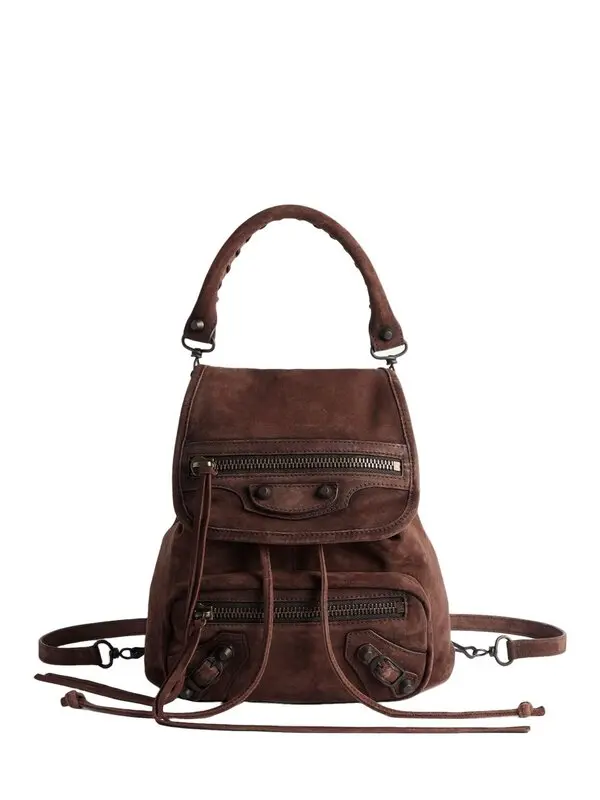 Balenciaga Le City Backpack Mini - Brown