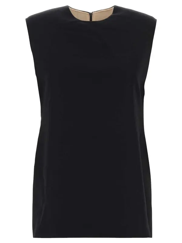 Carven Wool Tank Top - Black