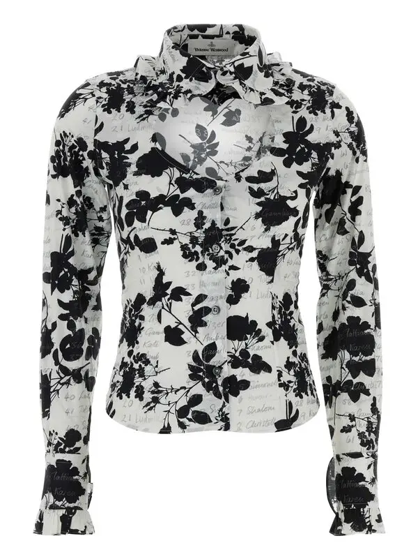 VIVIENNE WESTWOOD Printed Poplin Toulouse Shirt - Multicolor
