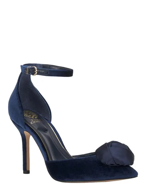 Vince Camuto Mirezzo Pointed Toe D'orsay Pump - Deep Navy