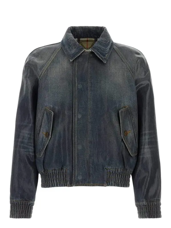 Burberry Denim Jacket - Blue