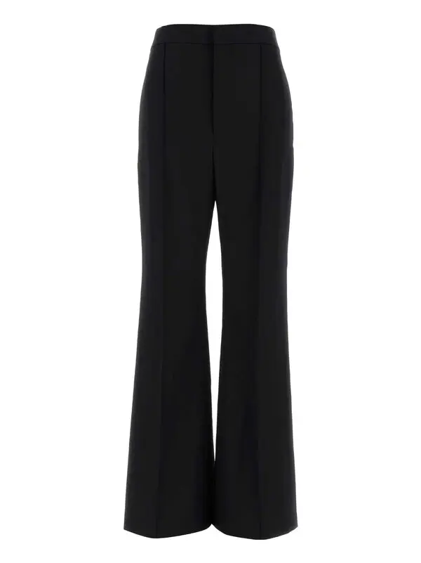 Carven Wool Evase Pant - Black