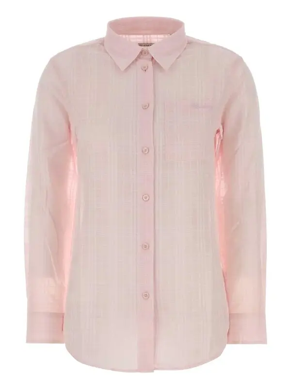 Burberry Cotton Shirt - Pink