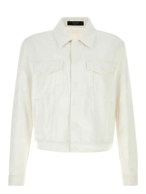 Gucci Denim Jacket - White