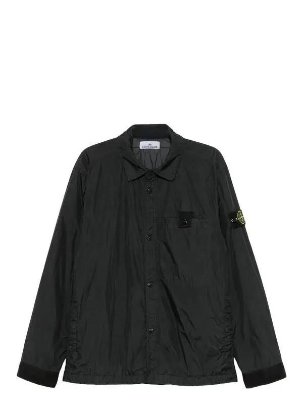Stone Island Jackets Shirt Jackets - Black