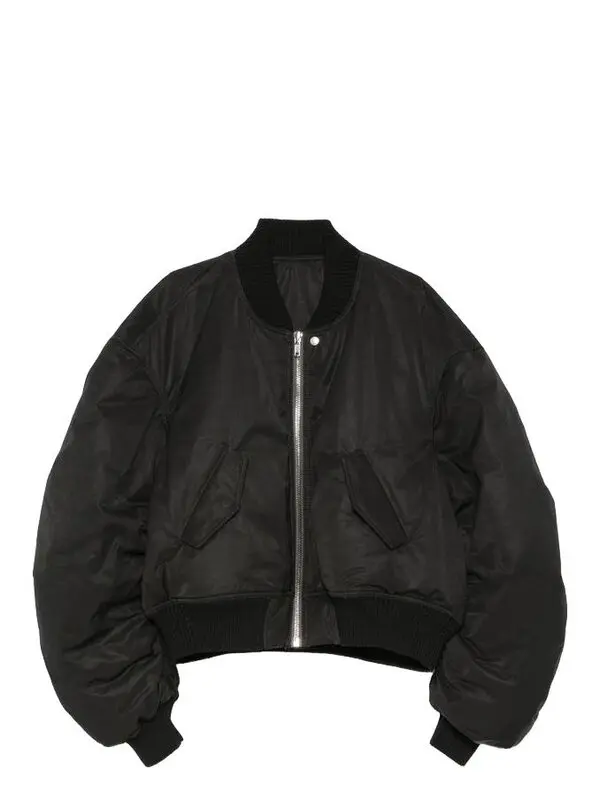 Rick Owens Jackets Bomber Jackets - Black