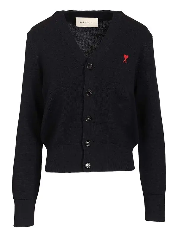 AMI Paris De Cœur Cardigan - Blue