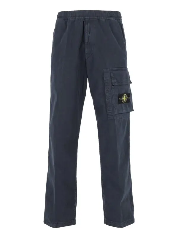 Stone Island Utility Cargo Trousers - Blue