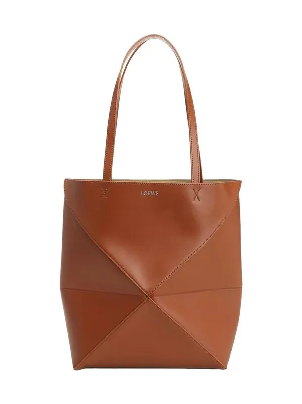 Loewe Medium Puzzle Fold Bag - Green