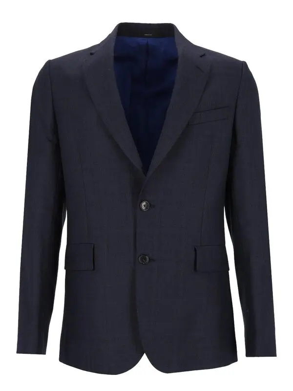 Paul Smith Single-breasted Tailored Suit - Blue