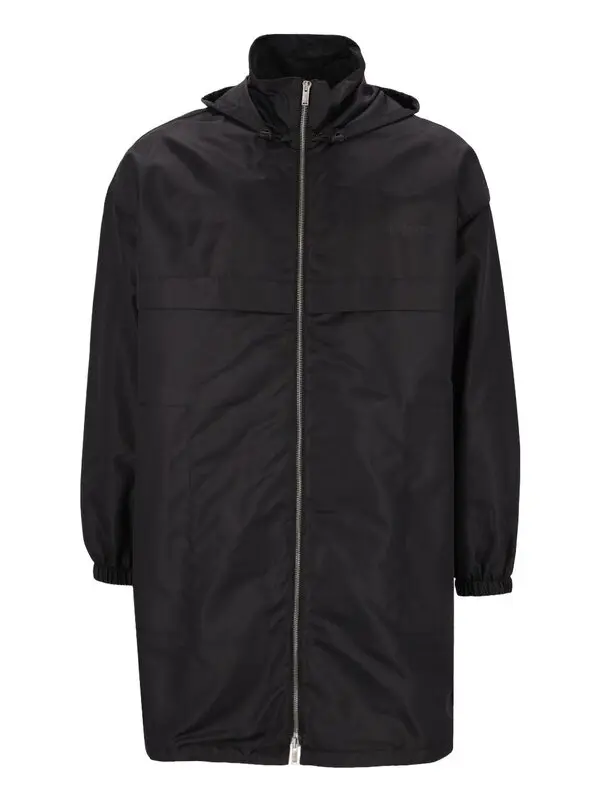 Saint Laurent Water-repellent Nylon Parka - Black