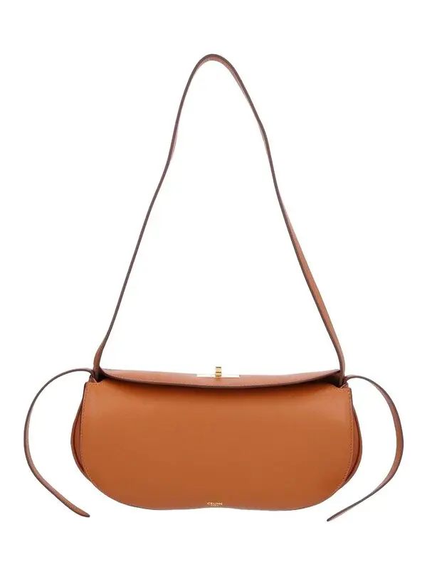 Celine Hot Dog Bag - Brown