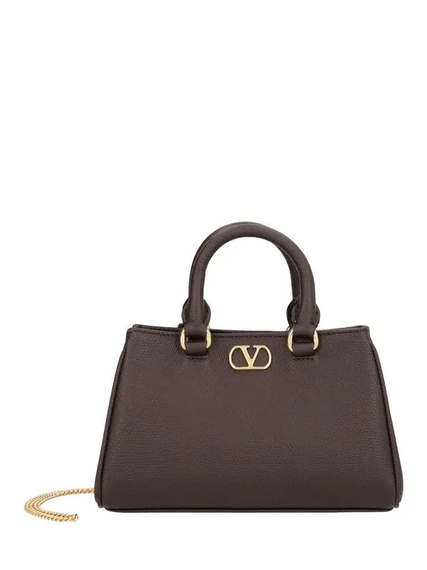 Valentino Garavani Vlogo Signature Mini Bag - Brown