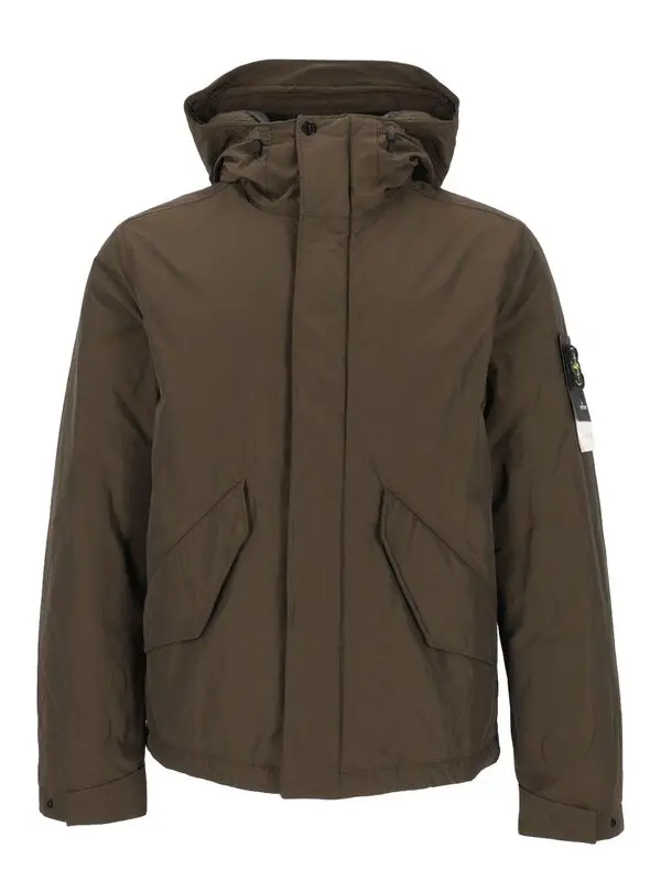 Stone Island Matte Micro Rep Jacket - Gray