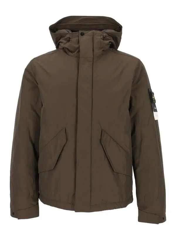 Stone Island Matte Micro Rep Jacket - Gray