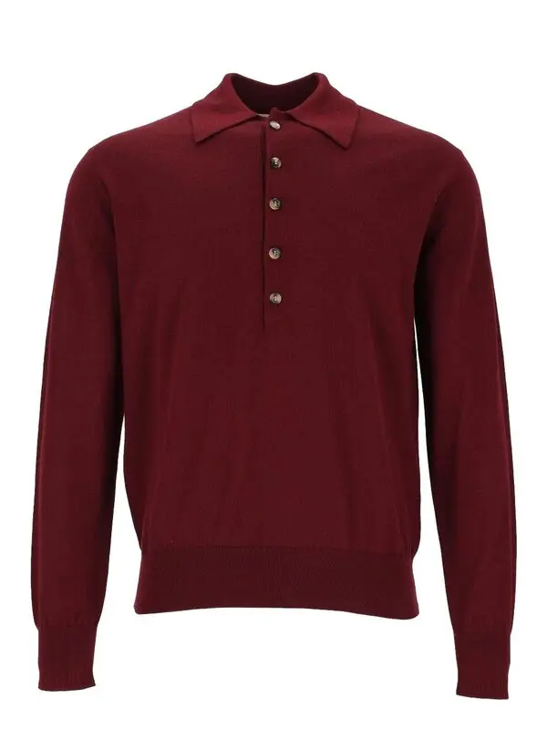 Dries Van Noten Muano Wool Polo Shirt - Multicolor