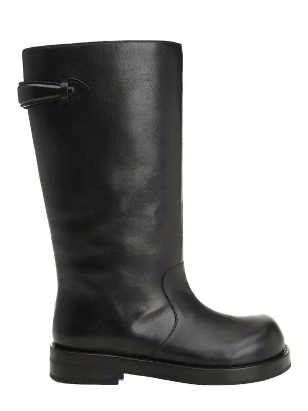 Acne Studios Leather Boots - Black