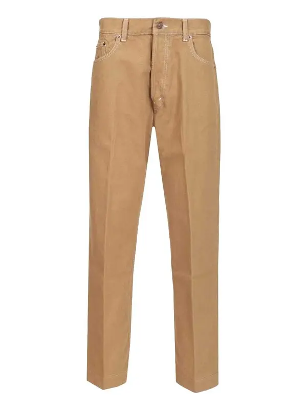 Celine Boyfriend Jeans - Cream
