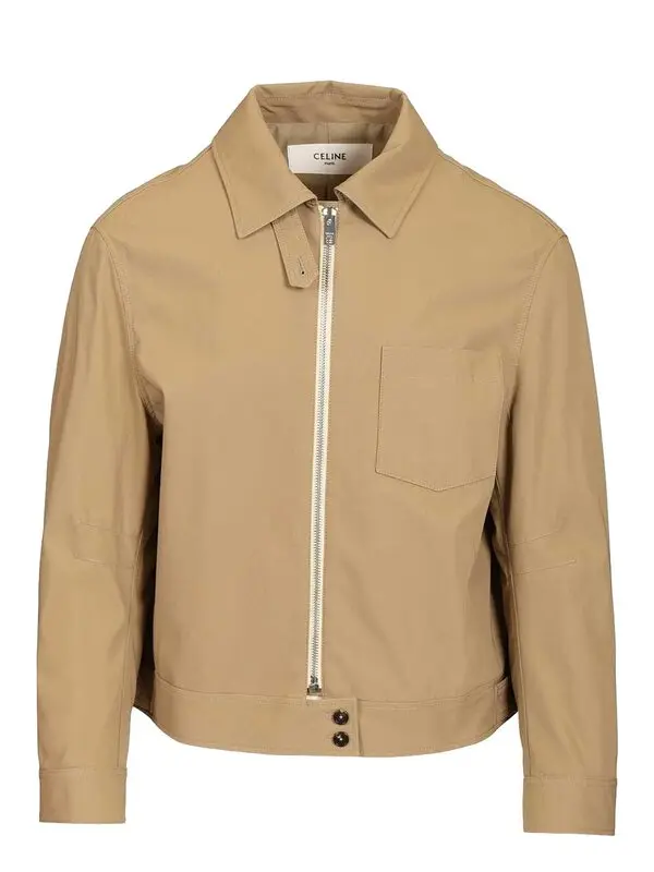 Celine Cotton Jacket - Cream