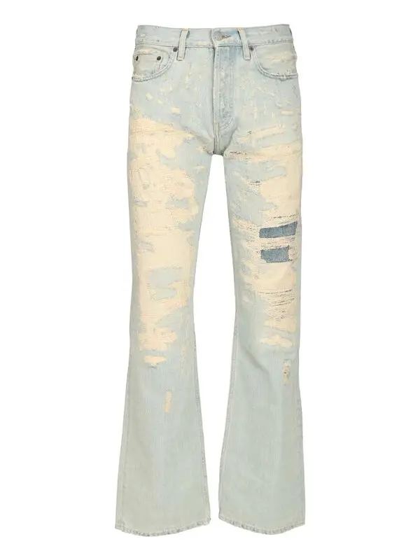 Acne Studios Repaired Effect Jeans 2010m - Blue