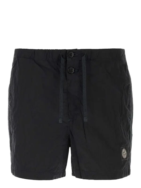 Stone Island Midnight Nylon Swimming Shorts - Blue