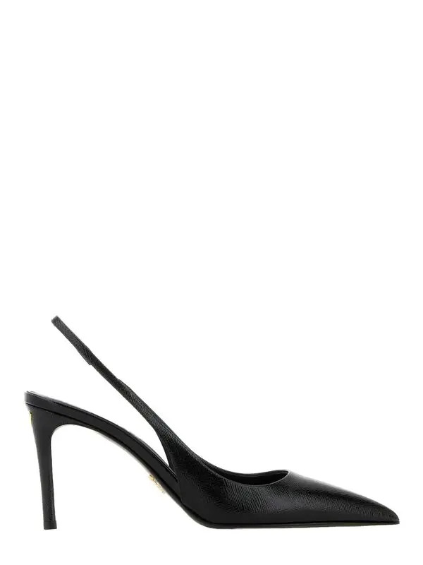 Prada Leather Pumps - Black