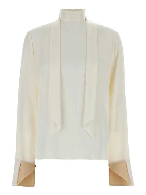 Stella McCartney Satin Blouse - White