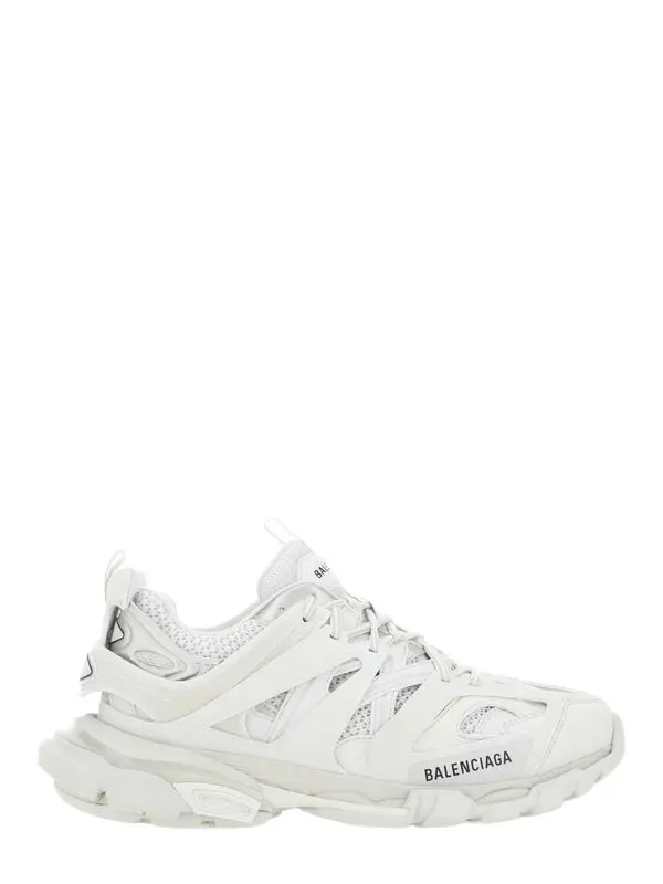 Balenciaga Two-tone Mesh And Nylon Track Sneakers - Multicolor