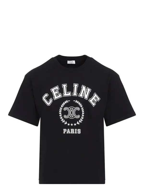 Celine Relaxed T-shirt - Black