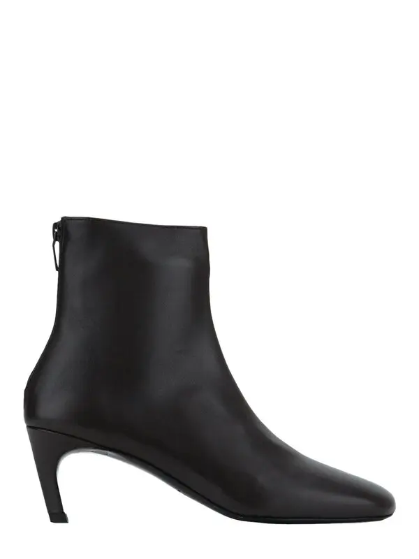 TOTEME Soft Nappa Ankle Boots - Multicolor