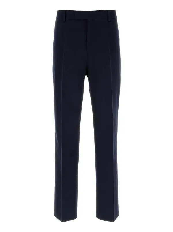FERRAGAMO Navy Wool Pant - Blue