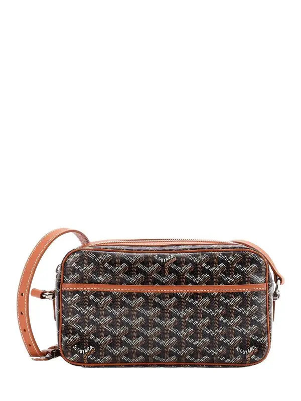 Goyard Cap Vert Bag Coated Canvas - Black